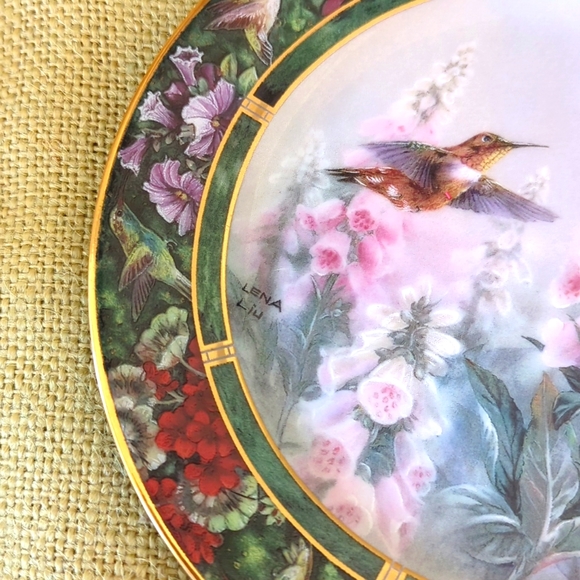 The Bradford Exchange | Accents | Lena Lius Hummingbird Treasury The ...